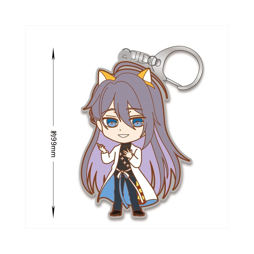 Hypnosismic x Rascal the Raccoon Rubber Key Chain Jinguji Jakurai (SET ...