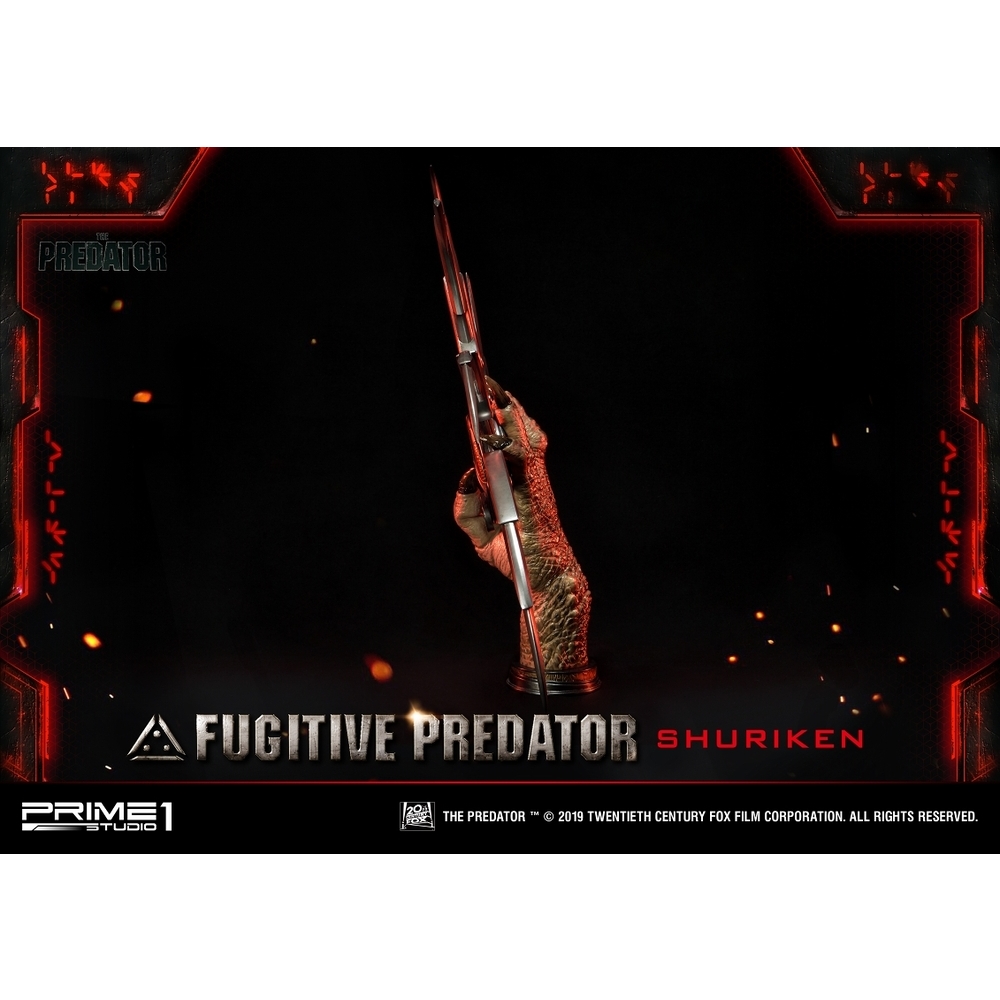 The Predator Fugitive Predator Arm with Shuriken 1/1 Lifesize Model ...