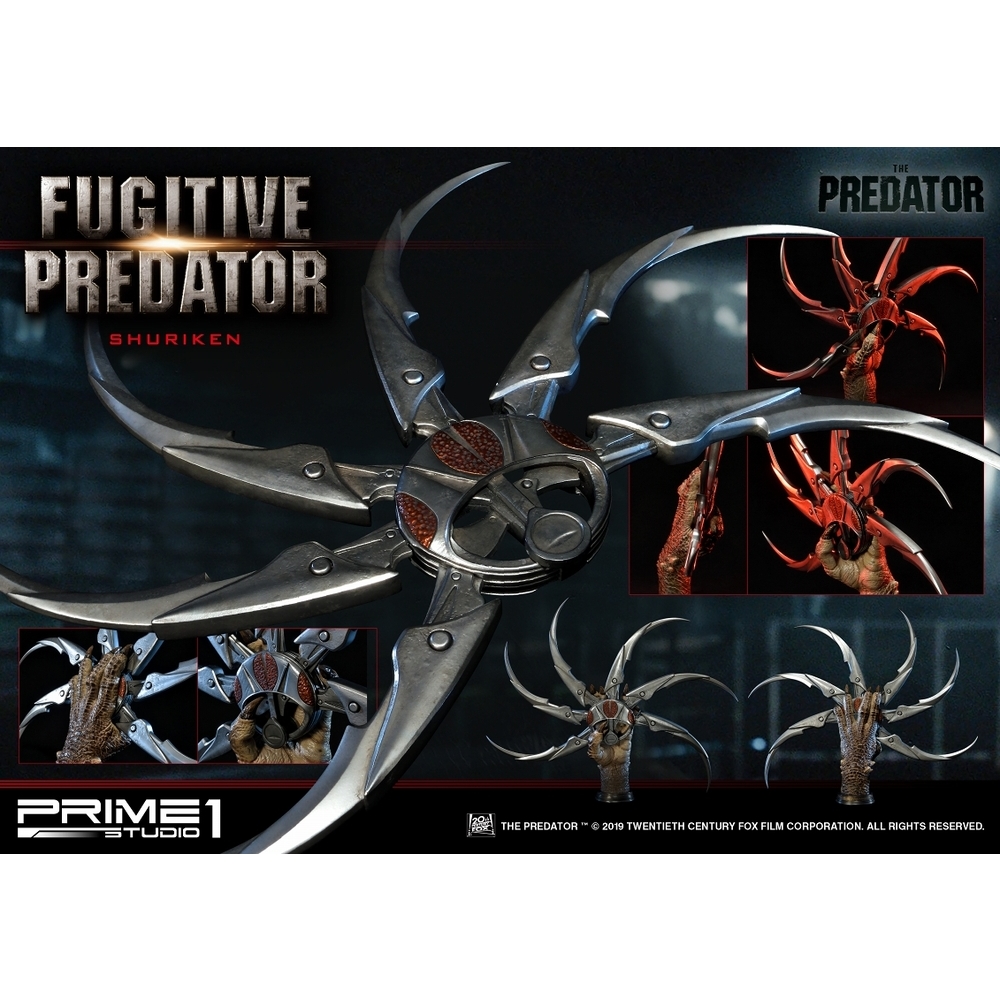 The Predator Fugitive Predator Arm with Shuriken 1/1 Lifesize Model ...