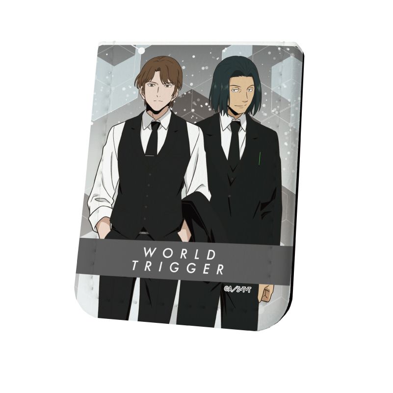 Leather Sticky Note Book World Trigger 24 Ninomiya Masataka & Azuma Haruaki Suit Ver. (Original ...