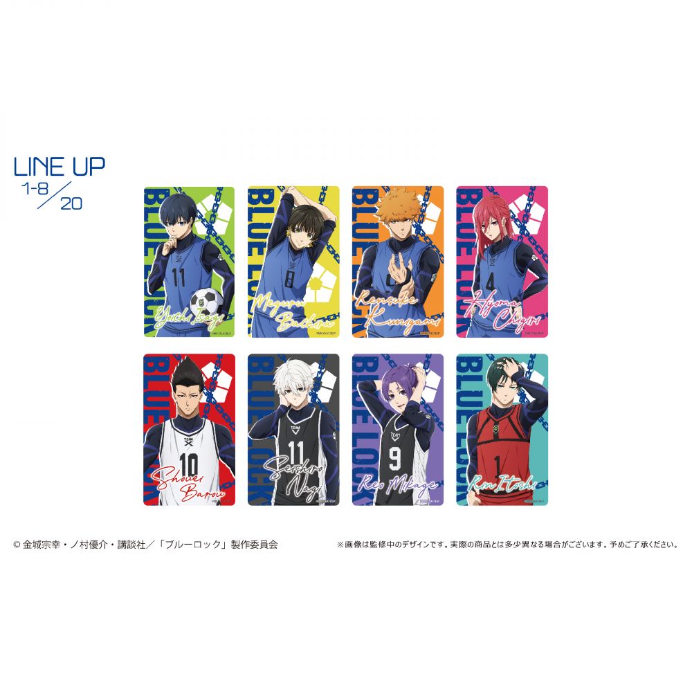 Blue Lock Clear Card Collection (SET OF 10 PIECES) | ブルーロック クリアカード ...